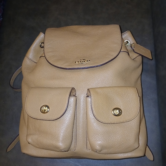 Coach | Bags | Coach Billy Leather Backpack | Poshmark